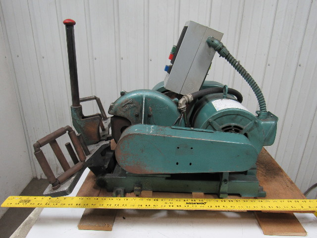Curtis Toledo Model 3 10" 3HP Hydraulic Hose Cutting Cut-Off Saw 3PH ...