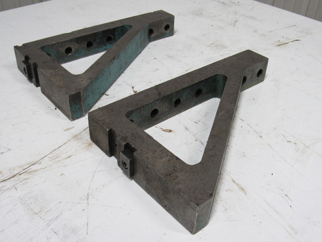 15"x9"x2" Keyed 90° Angle Block Machinist Set Up Fixture Set of 2 ...