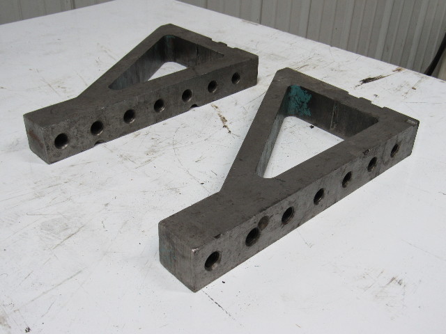 15"x9"x2" Keyed 90° Angle Block Machinist Set Up Fixture Set of 2 ...