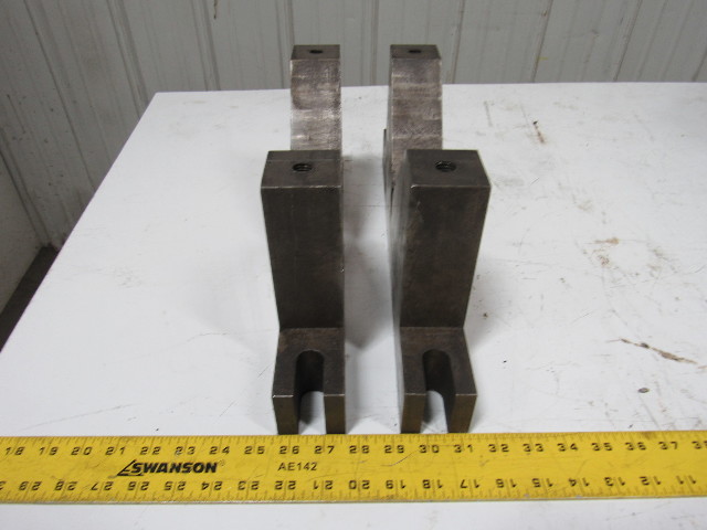 Large Custom 90° V Block 17"x7"x2" Machinist Set Up Fixture Matched Set ...