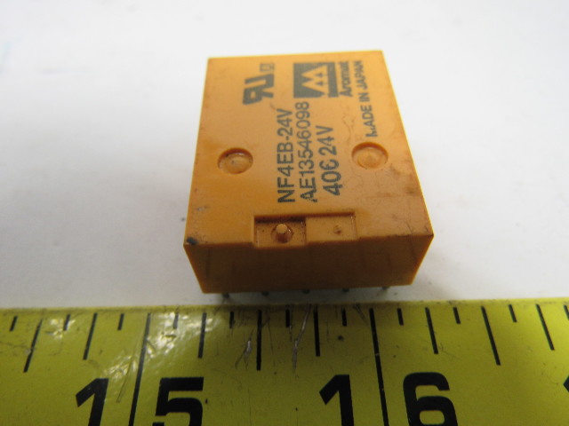 Aromat NF4EB-24V Electromechanical Flat Pack Relay 24VDC Lot of 3 ...