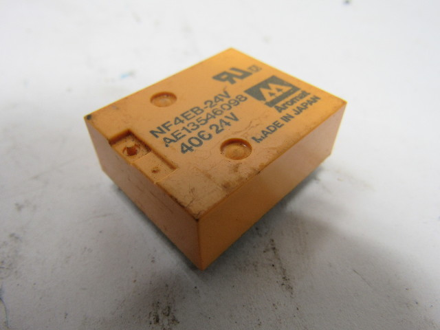 Aromat NF4EB-24V Electromechanical Flat Pack Relay 24VDC Lot of 3 ...
