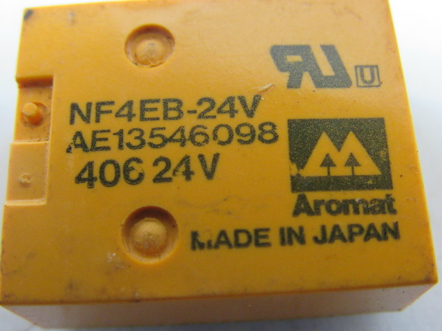 Aromat NF4EB-24V Electromechanical Flat Pack Relay 24VDC Lot of 3 ...