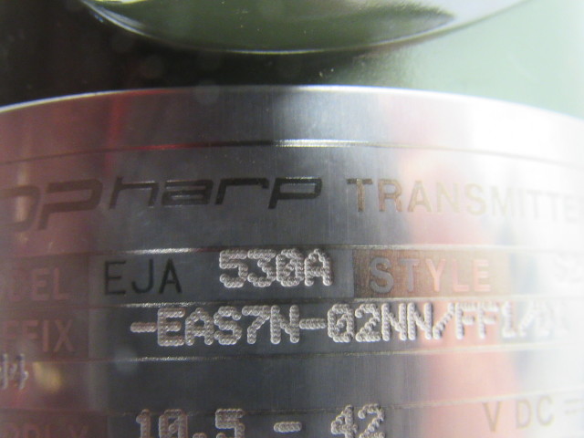 Yokogawa EJA 530A Style S2 Dpharp Pressure Transmitter 1-29PSI 1/2" NPT ...