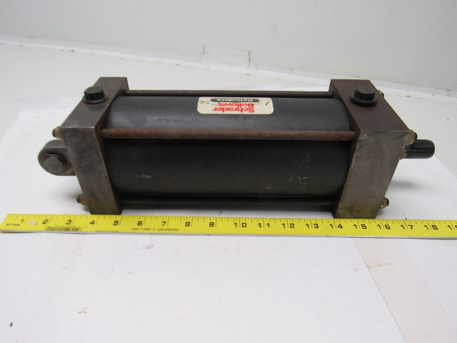 Schrader Bellows Pneumatic Air Tie Rod Cylinder 4" Bore 8" Stroke ...