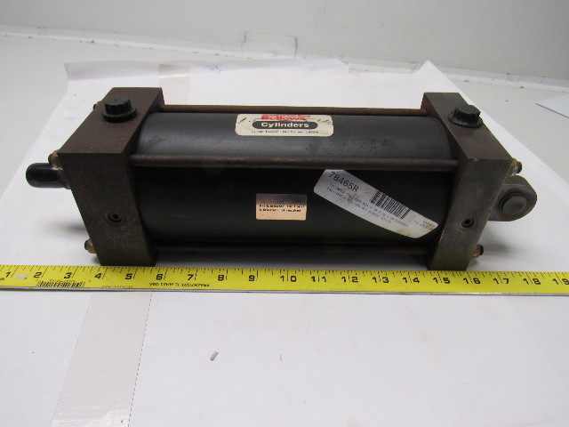 Schrader Bellows Pneumatic Air Tie Rod Cylinder 4" Bore 8" Stroke ...