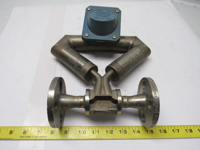 Micro Motion CMF025M313NU Elite 1/2" Mass Flow Sensor 9-Wire Flange ...