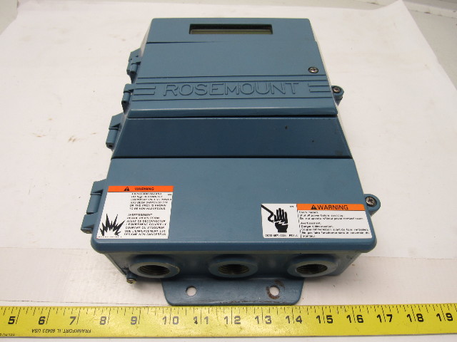 Rosemount 8712CR12M4NO Magnetic Flow Meter Transmitter 115V 1A 20W ...