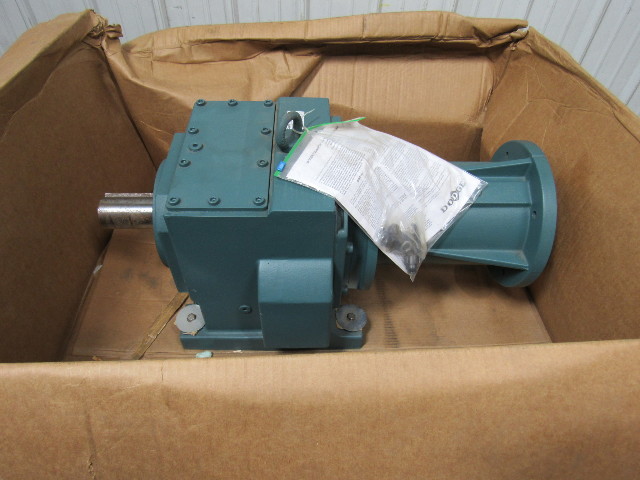 Dodge Quantis HB1082LN280TC Inline Foot Mount Helical Gear Reducer 14. ...