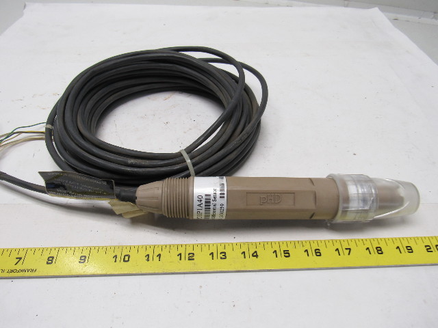 pHD PD1P1A40 Differential pH Sensors 1" NPT 0-14 pH Range W/40' Cable ...
