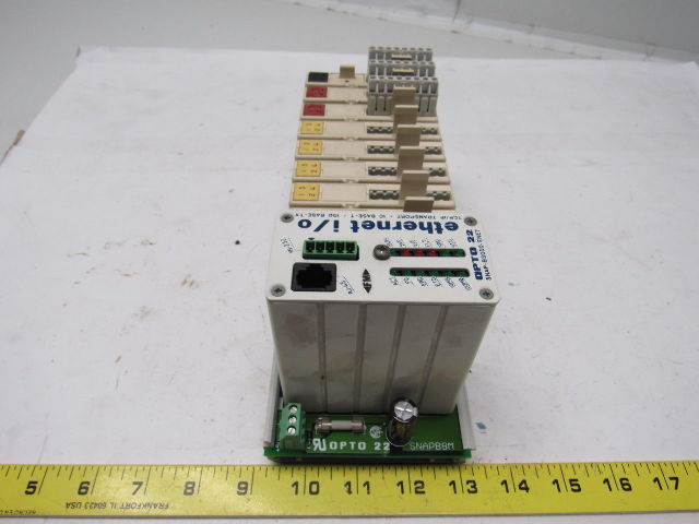 OPTO 22 SNAP-B3000-ENET SNAP Ethernet Brain System W/(8) IDC5D I/O ...
