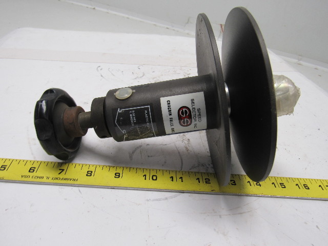 Speed Selector 406-600 Controllable Pulley Series 45 Wide Belt Drive ...