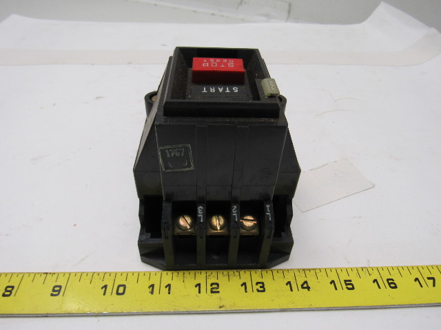 Square D 2510 MB0-2 AC Manual Starter Open Type Nema Size M-0 3 PH 3 ...