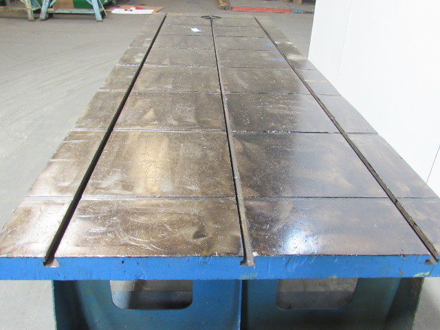 144"x48"x28" Welding Assembly Layout Table Bench T-Slotted 3" Thick ...
