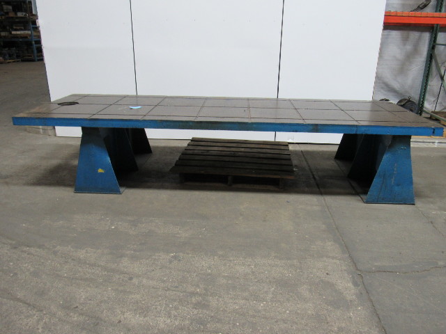 144"x48"x28" Welding Assembly Layout Table Bench T-Slotted 3" Thick ...