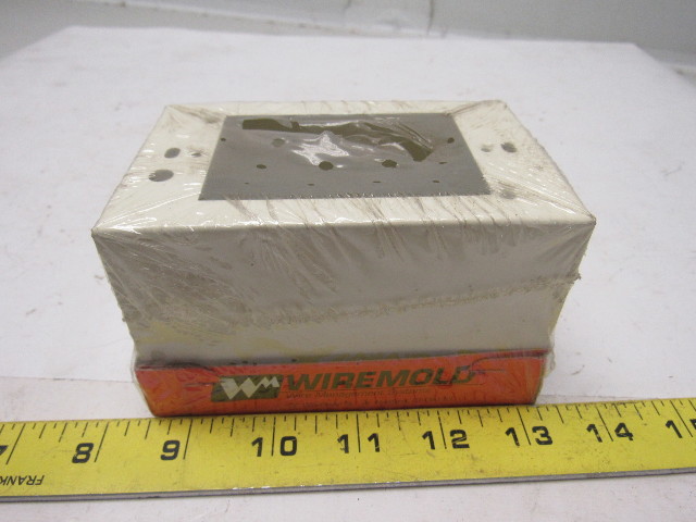 Wiremold V5744 Deep Switch & Receptacle Box Ivory Lot of 5 | Bullseye ...