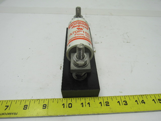 Ferraz Shawmut A70P150-4 Amptrap 150A 700V Fuse w/ P266A Fuse Holder ...