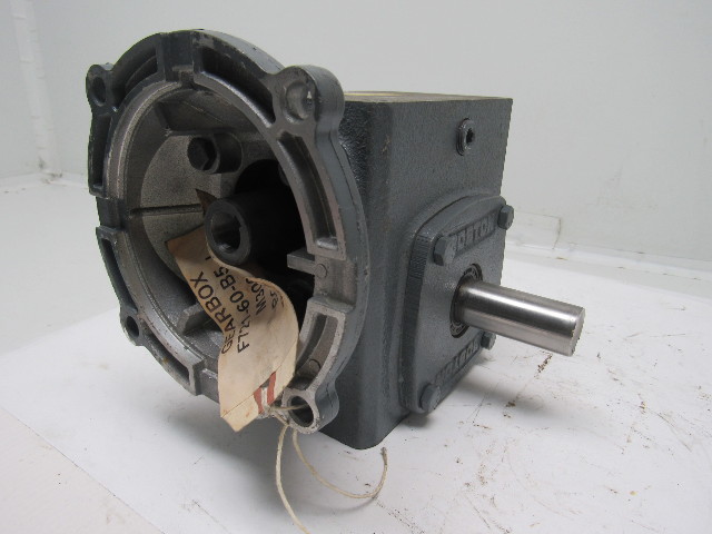 Boston Gear F721-60-B5-J Right Angle Worm Gear Speed Reducer 60:1 Ratio ...