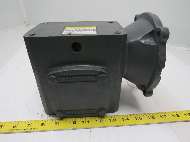 Boston Gear F721-60-B5-J Right Angle Worm Gear Speed Reducer 60:1 Ratio ...