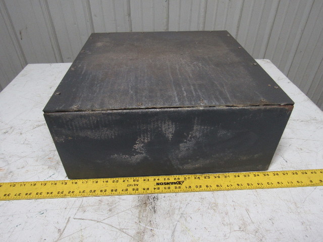 Wiegmann WA-20208GSC 20x20x8 Electrical Enclosure Gasketed Screw Cover ...