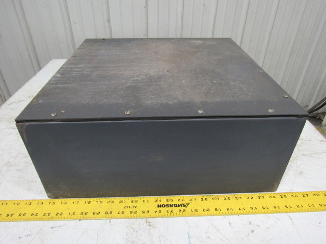 Wiegmann WA-20208GSC 20x20x8 Electrical Enclosure Gasketed Screw Cover ...