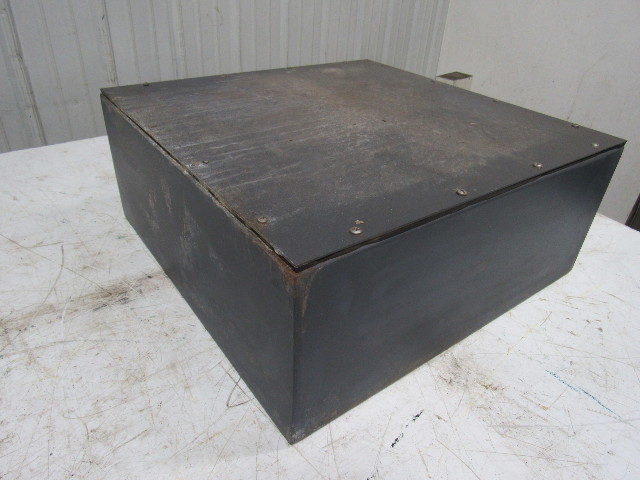 Wiegmann WA-20208GSC 20x20x8 Electrical Enclosure Gasketed Screw Cover ...