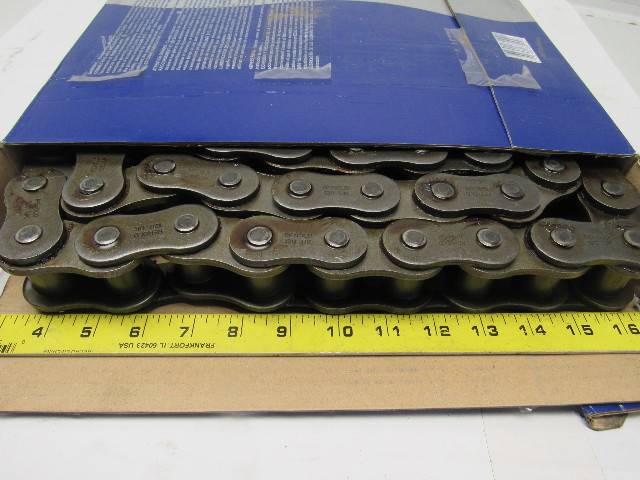 Renold 120RB # 120-1 Riveted Roller Chain 10ft 1-1/2" Pitch | Bullseye ...