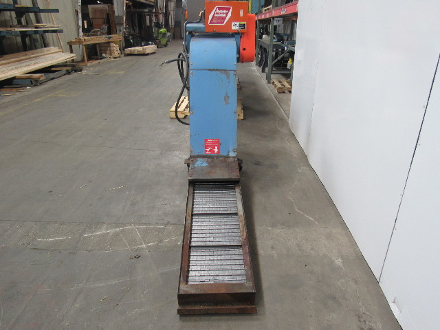 JORGENSON 12"X36" Intake Chip Conveyor Used On Mazak QT250 100"/Min ...