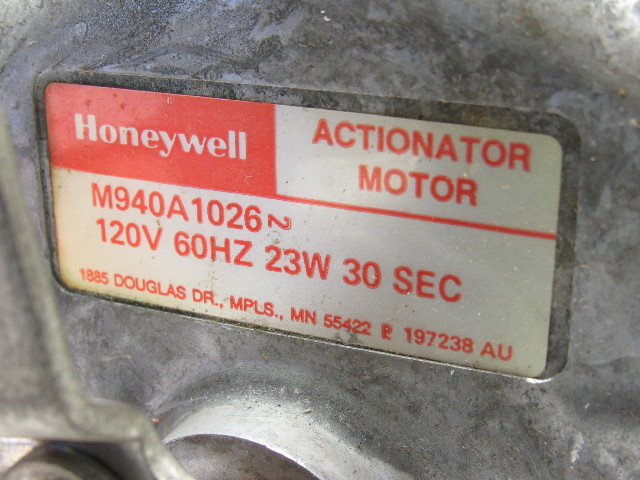 Honeywell M940A1026 Proportioning Actionator Motor 120 V 60HZ 23W 30 ...