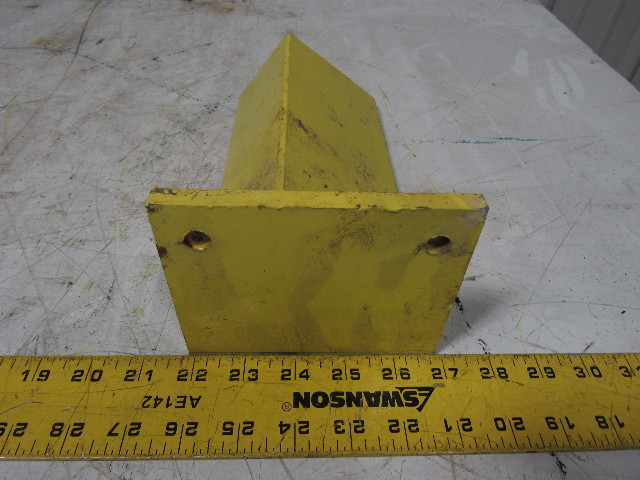 Custom Heavy Duty Pallet Rack Frame Guard 10-1/2" Yellow Lot of 79 ...
