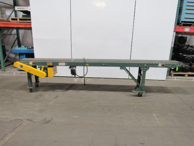 Hytrol Model TA 12'x16" Slide Bed Conveyor 115V Variable Speed Drive 13 ...