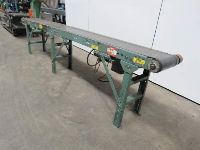 Hytrol Model TA 11'x16" Slide Bed Conveyor 115V Variable Speed Drive 0 ...