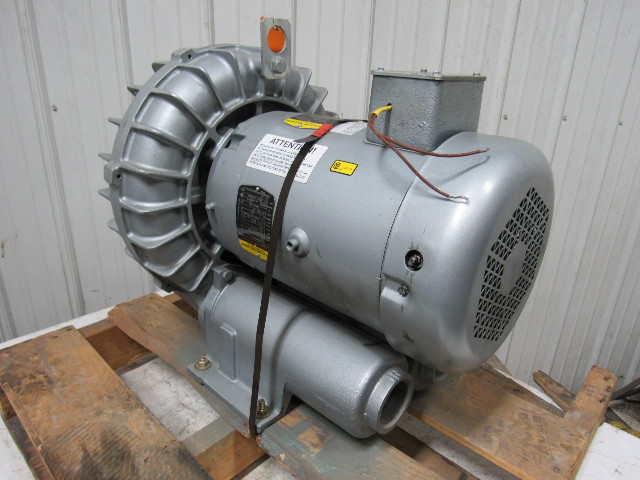 Gast Regenair R4H3060A-65 6HP Regenerative Blower Unit 208-230/460 3Ph ...
