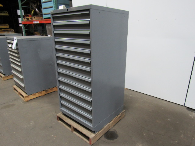 LISTA 12 DRAWER Tooling Small Parts Industrial Storage Cabinet 60" Tall ...