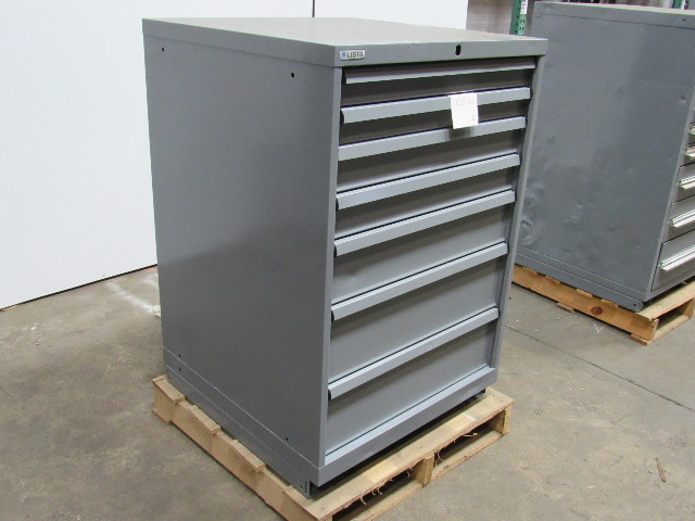 LISTA 7 DRAWER 42" TALL Industrial Tooling Parts Storage Cabinet Aprox ...