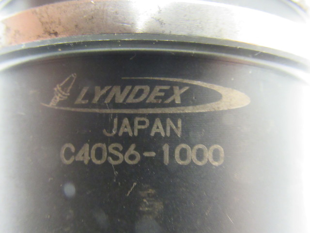 Lyndex C40S6-1000 CAT 40 Weldon Style End Mill Tool Holder 2 ...