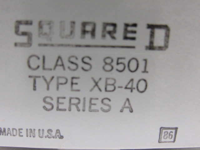 Square D 8501 XB-40 Series A Adder Deck Lot of 3 | Bullseye Industrial ...