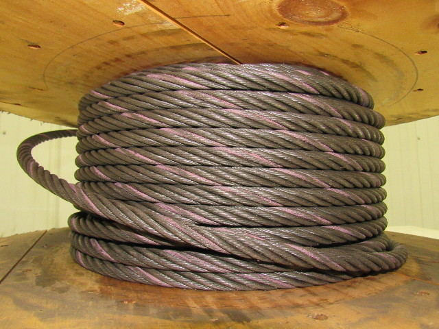 1/2" 6x36 IWRC Wire Rope 197' New Old Stock | Bullseye Industrial Sales
