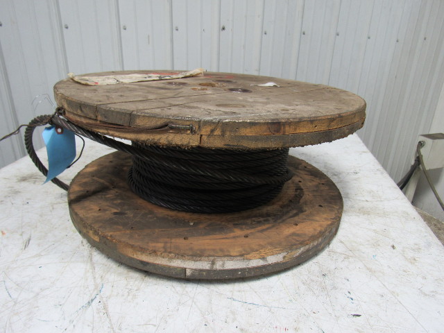 1/2" 6x36 IWRC Wire Rope 197' New Old Stock | Bullseye Industrial Sales