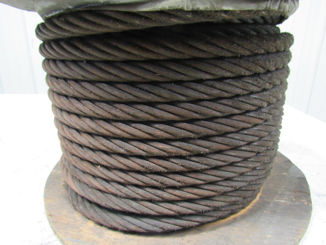 5/8" 6X36 IWRC Wire Rope New On Spool 106' | Bullseye Industrial Sales