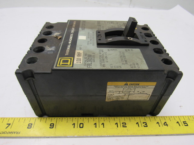 Square D FAL36100 Series 2 100A Circuit Breaker 600V 3 Pole | Bullseye ...