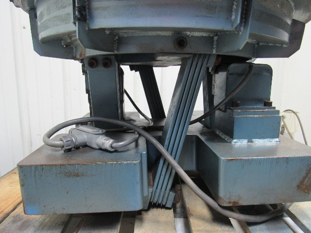 PF J-6166 24" X 24" Vibratory Bowl Feeder Base W/2 Magnetic Drives ...