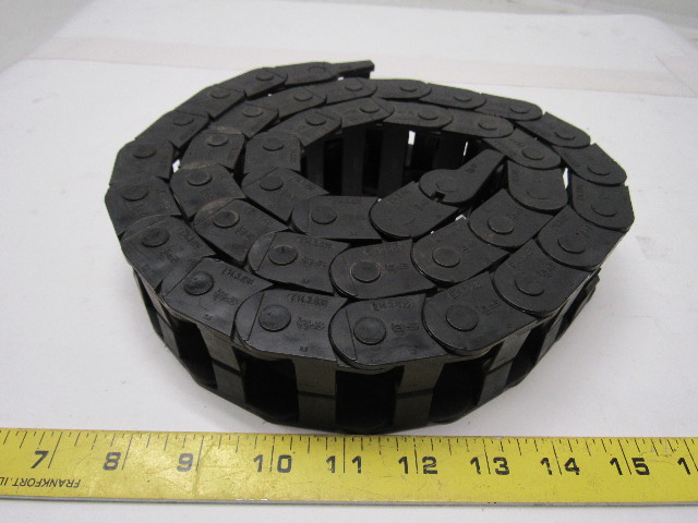 Igus E14.3.038 50" Energy Chain Cable Carrier Hinge-Open Crossbar W ...