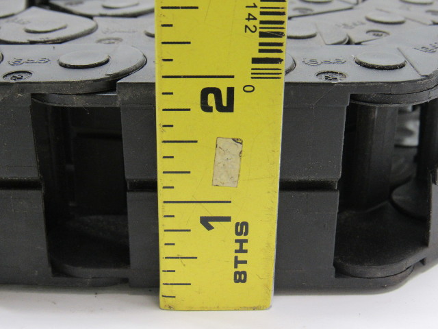 Igus E14.3.038 50" Energy Chain Cable Carrier Hinge-Open Crossbar W ...