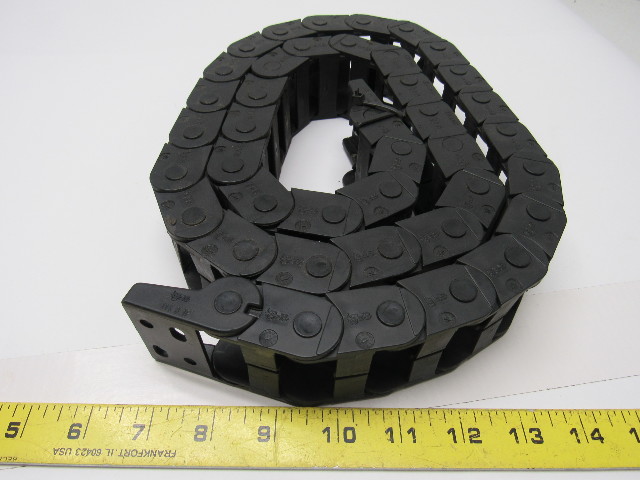 Igus E14.3.038 50" Energy Chain Cable Carrier Hinge-Open Crossbar ...