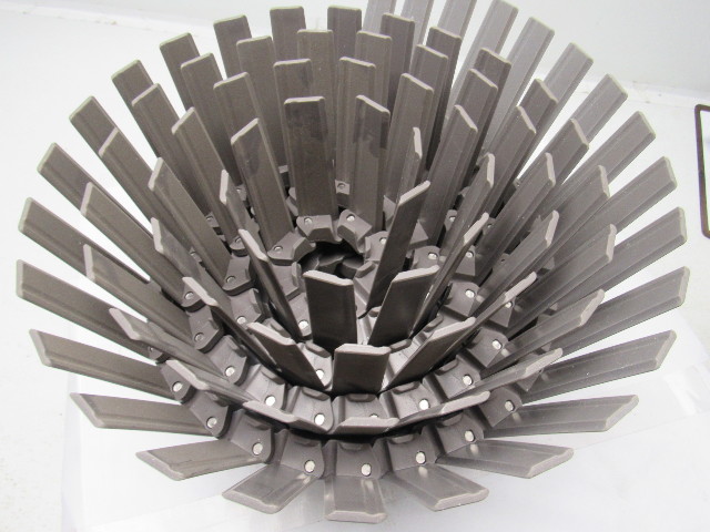 Rex Rexnord 882 Plastic Table Top Conveyor Chain Belt Belting 120"x 12 ...