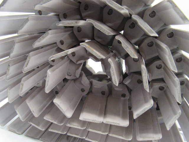 Rex Rexnord 882 Plastic Table Top Conveyor Chain Belt Belting 108"x 7-1 ...