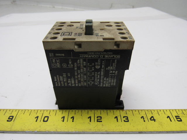 Square D PD 2.10 E Series B Class 8502 Contactor 110V Coil Lot Of 2 ...