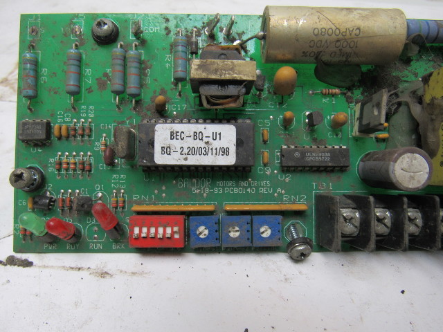 Baldor PCB0140 Rev A Brake Control Circuit Board | Bullseye Industrial ...