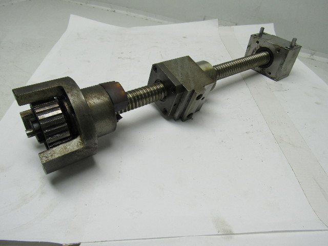 Mazak QT-10N-U X Axis Ball Screw W/Nut & Blocks 22" OAL | Bullseye ...